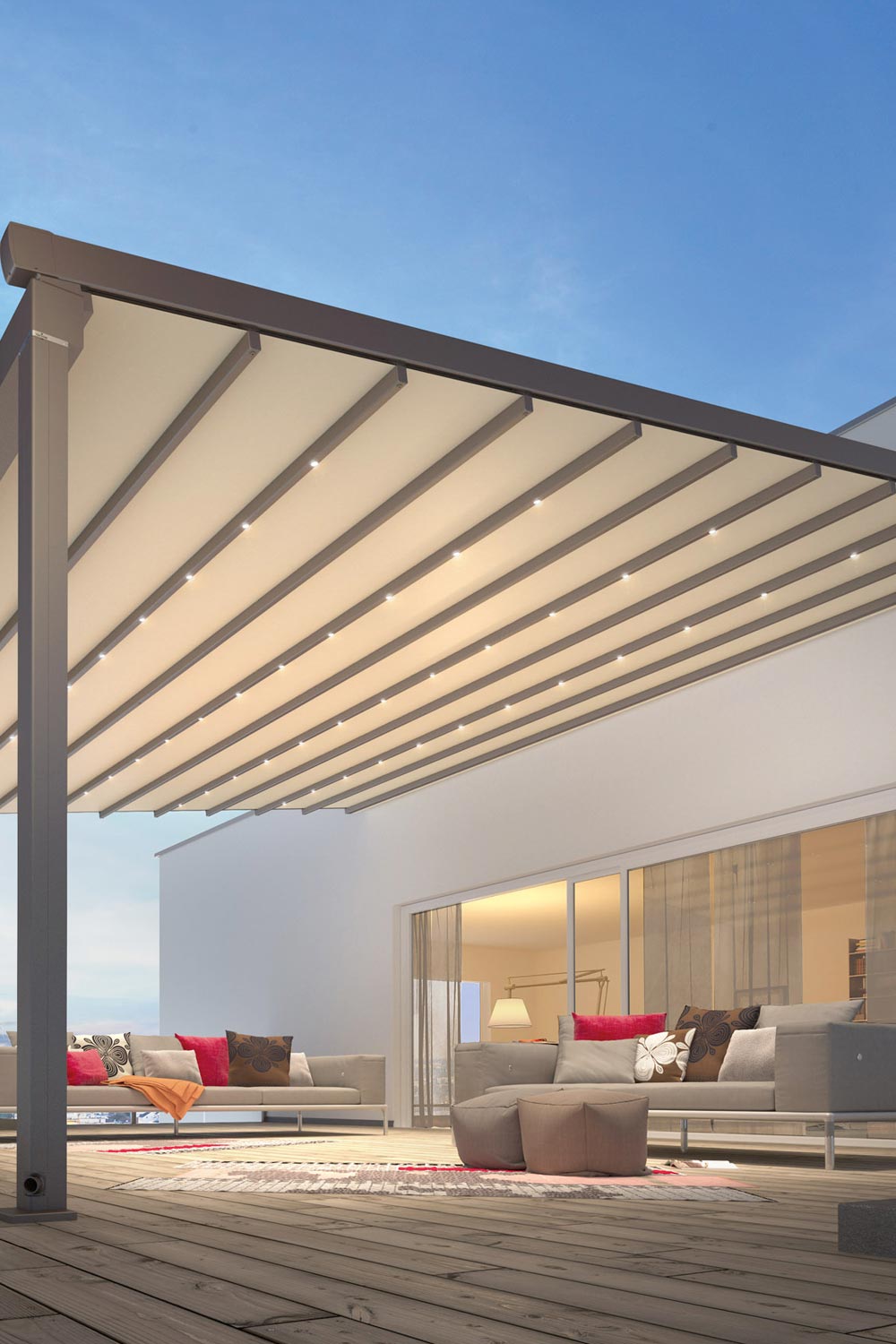 Retractable Pergola - Stylecraft Blinds