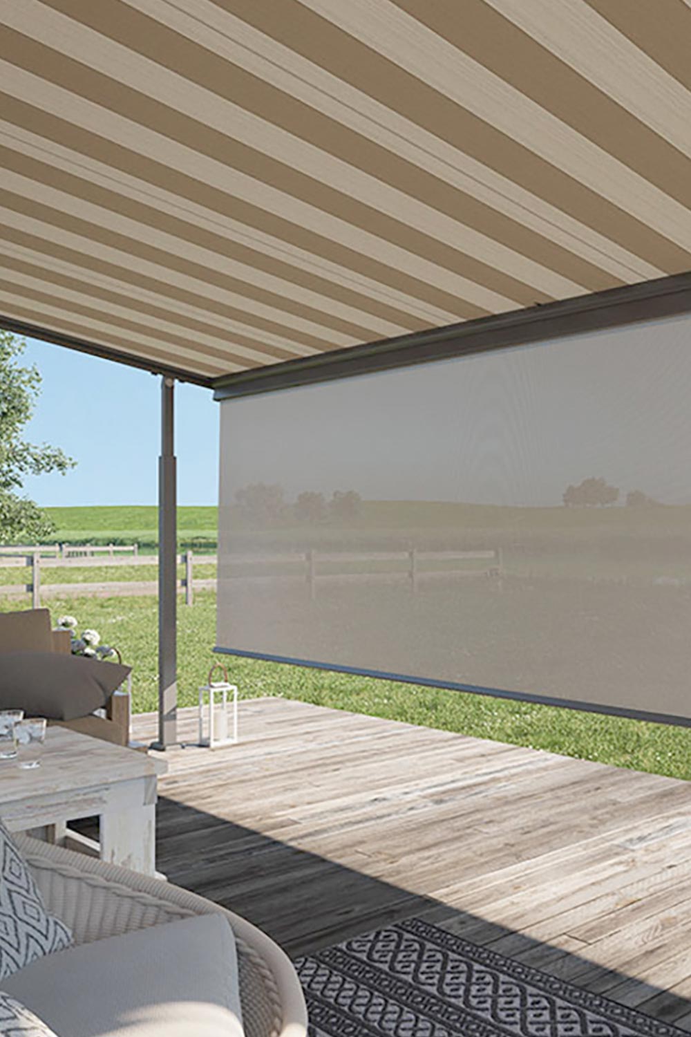 Retractable Pergola - Stylecraft Blinds